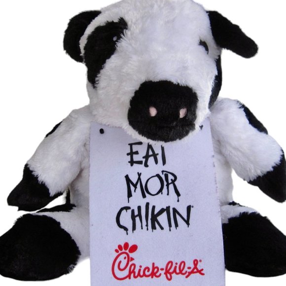 Chik Fil A | Toys | Chickfila Plush Cow Eat Mor Chikin Advertising ...